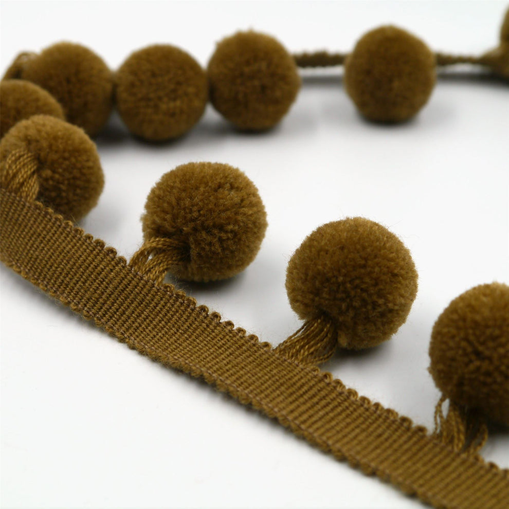 Luxury Pom-Pom Fringe Braid 45mm x 1m - 9703 – Barnett Lawson Trimmings